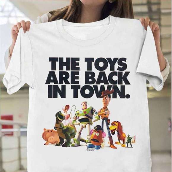 Tops | Disney Pixar Toy Story Logo Tshirt | Poshmark